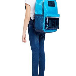 Justice | Accessories | Justice Girls 7 Laptop Backpack Sequin Blue ...